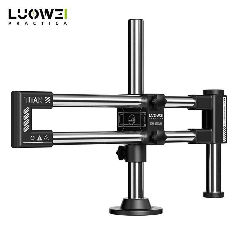 Jual Luowei LW-GK02 Titan 360 Degree Rotating Lift Microscope Universal Dual Axis Swing Arm ...
