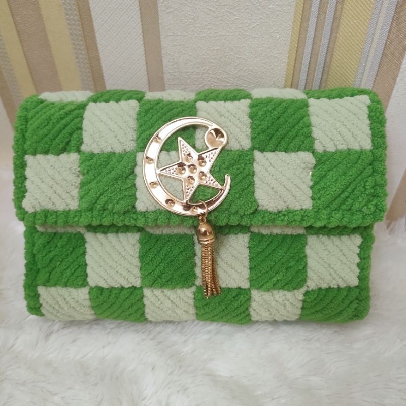 Jual Tas Pola / Motif Ketupat (Tas Rajut Kanvas) | Shopee Indonesia