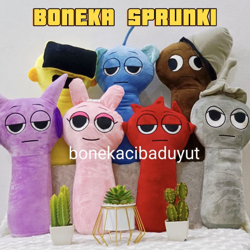 Jual BONEKA SPRUNKI 40cm BONEKA GAME SPRUNKI BONEKA HOROR GAME SPRUNKI ...