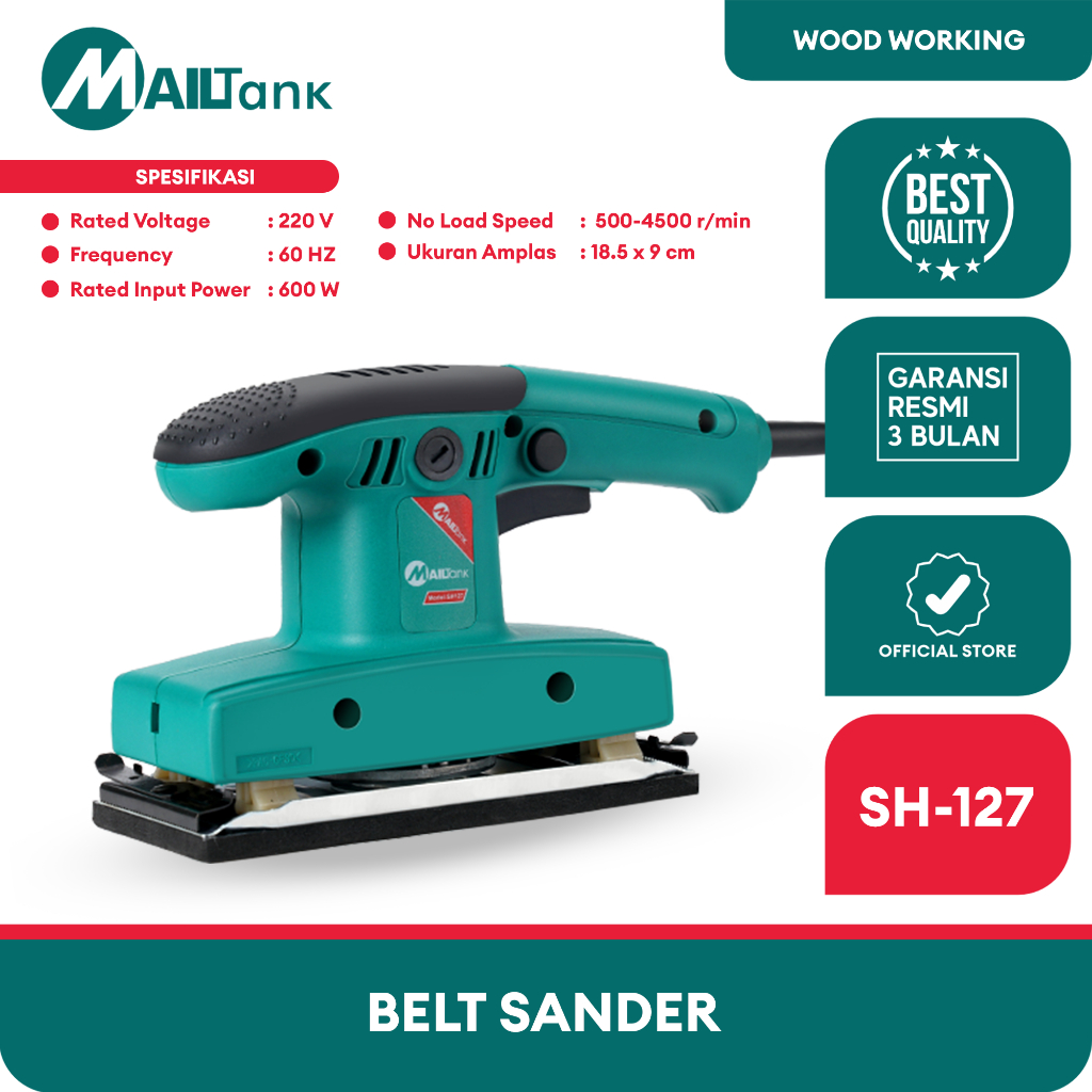 Jual Mailtank Belt Sander SH127 Mesin Amplas Cocok Buat Amplas Besi ...