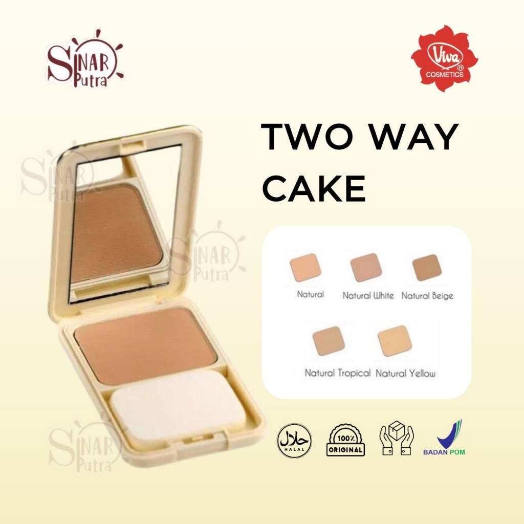 Jual Viva Queen Two Way Cake (UV FILTER) 13gr | Shopee Indonesia