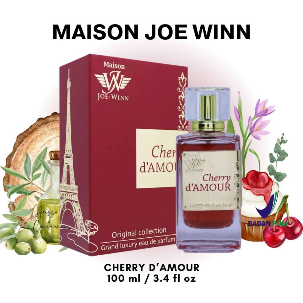 Jual Maison Joe Winn Cherry D`Amour EDP for Unisex 100 ml | Shopee ...