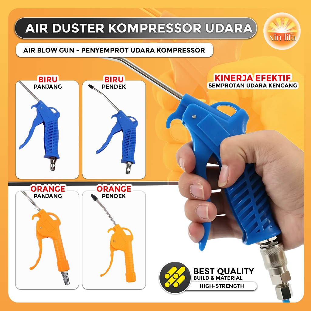 Jual Air Blow Gun 4 - Air Duster - Penyemprot Angin Kompressor | Shopee ...