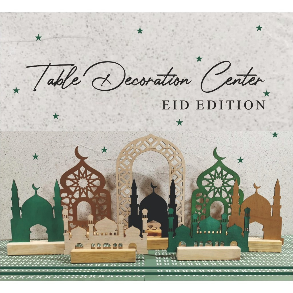 Jual HIASAN MEJA/DEKORASI LEBARAN/EID MURAH | Shopee Indonesia