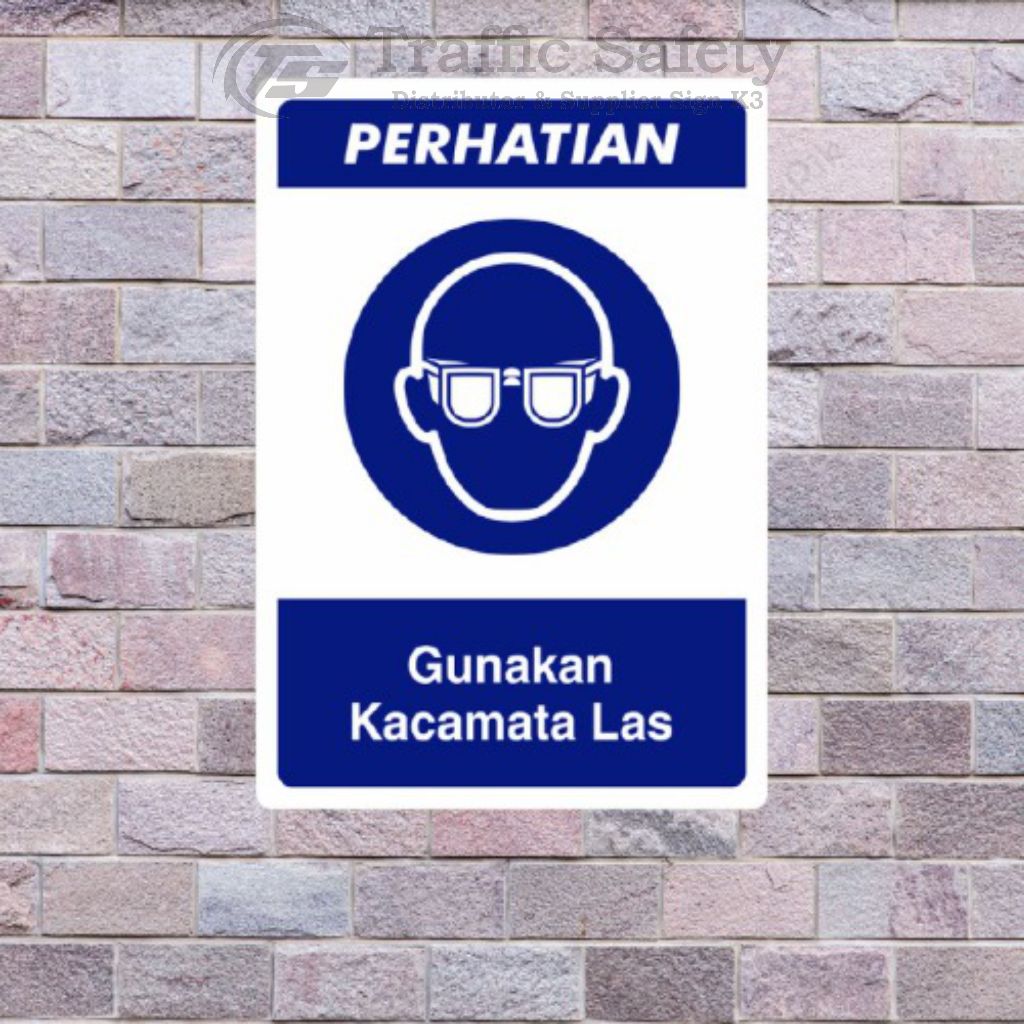 Jual Rambu gunakan kacamata las 15x20 cm | Shopee Indonesia