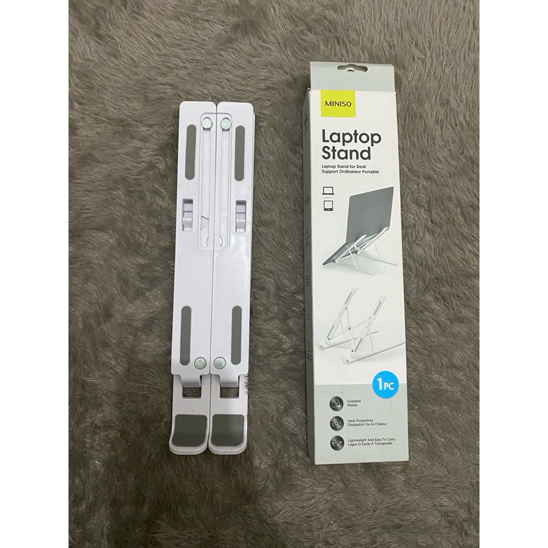 Jual MINISO Laptop Stand for Desk / Stand Holder Lipat / Dudukan Laptop ...
