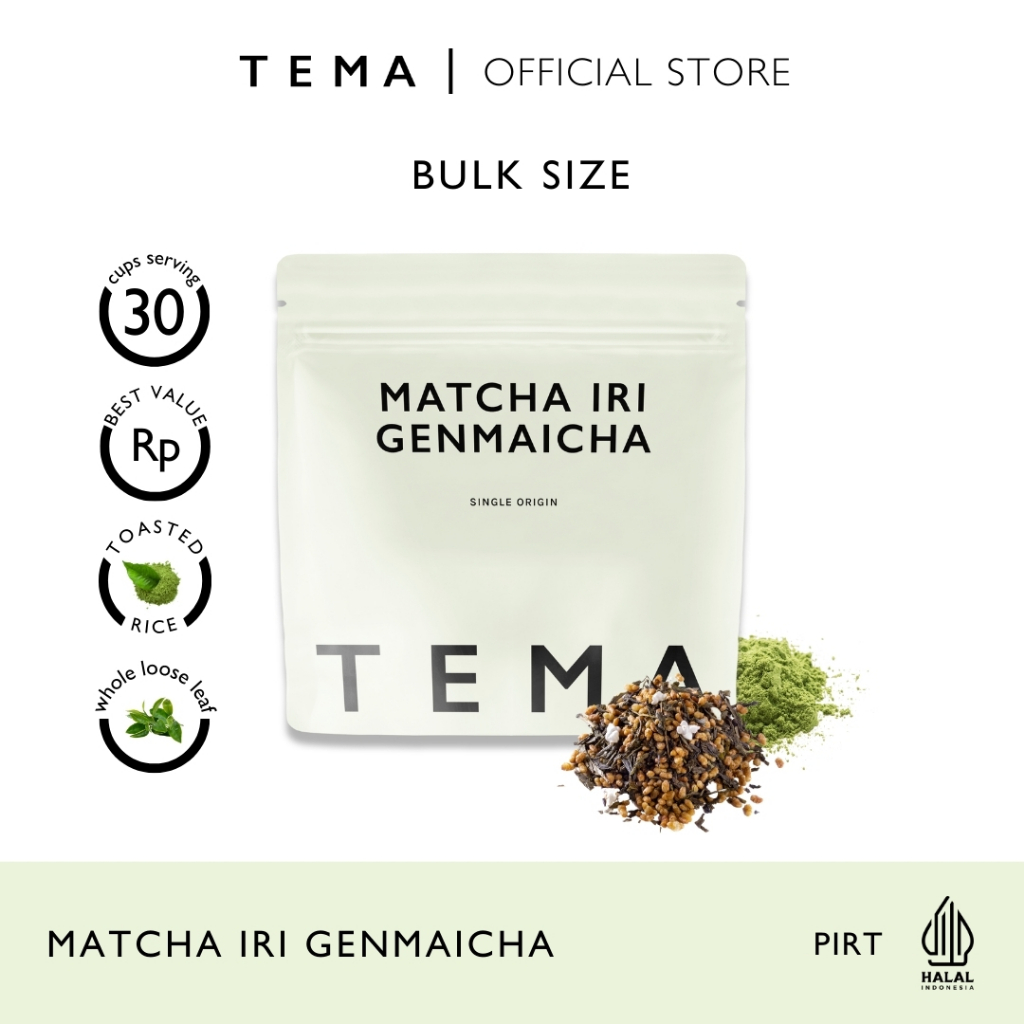 Jual Genmaicha Matcha Tea | Teh Genmaicha Matcha | Matcha Iri Genmaicha ...