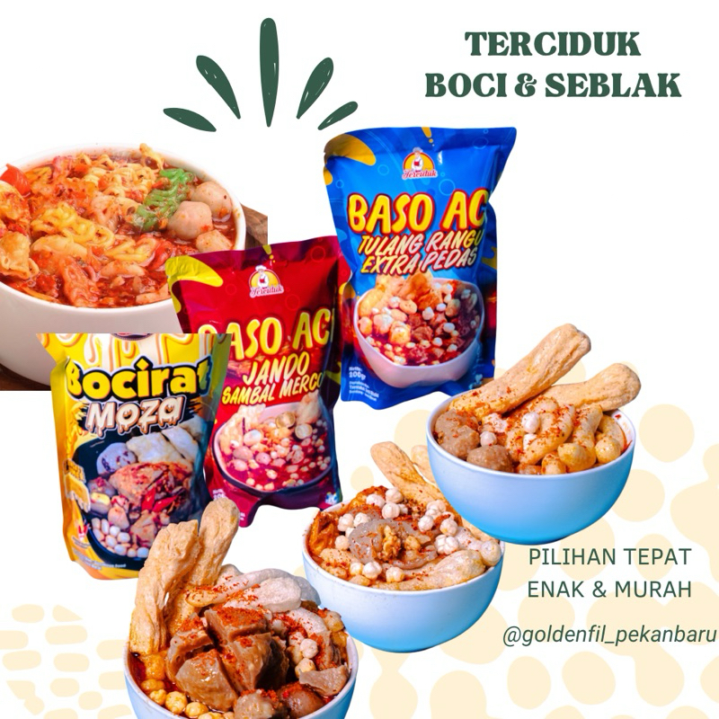 Jual Terciduk Boci & Seblak | Shopee Indonesia
