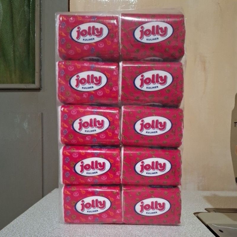 Jual Tisu Jolly Facial Tisu Pop Up 200sheets-2ply (10pcs/bundle ...