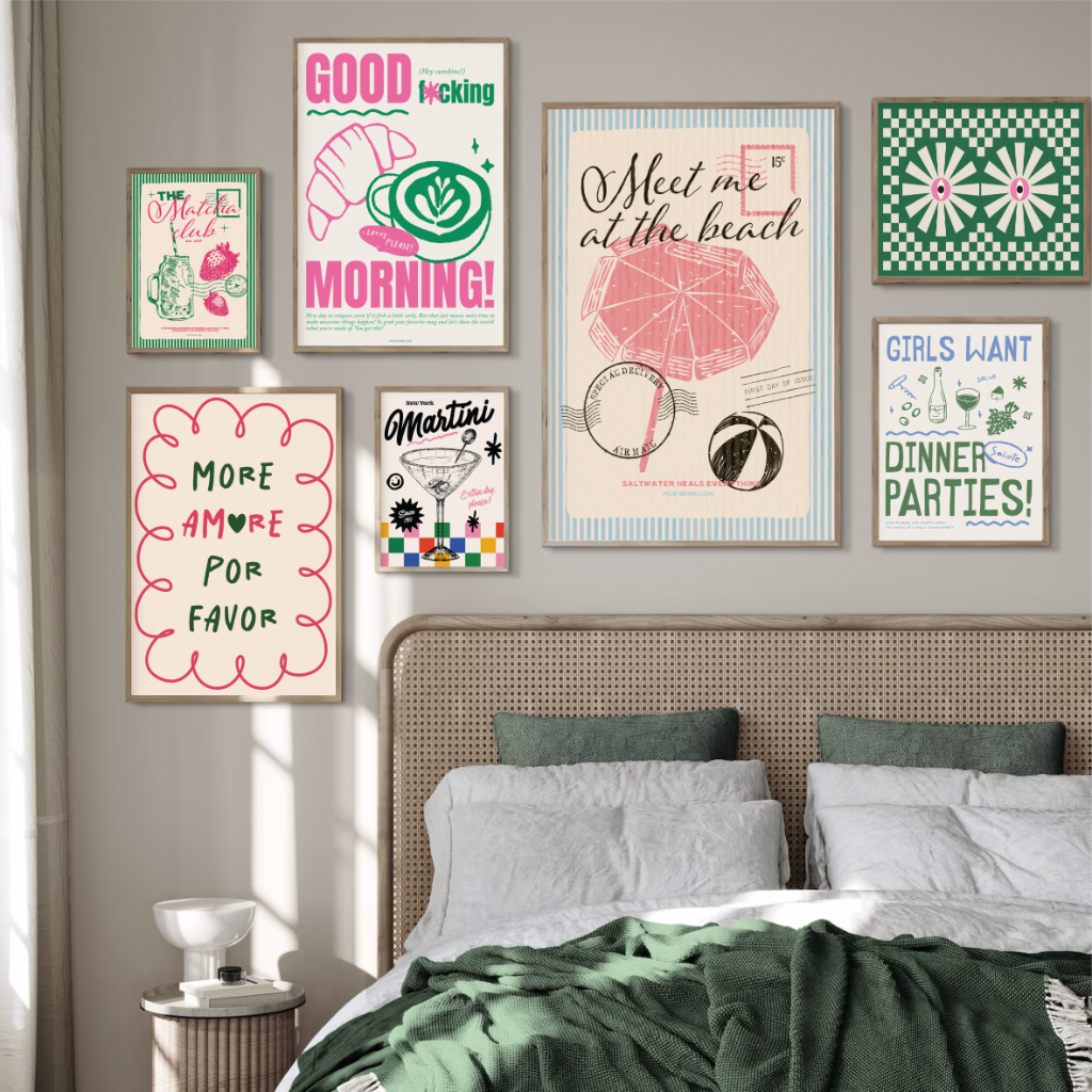 Jual [Frame Wall] Hiasan dinding minimalis dekorasi dinding pajangan ...