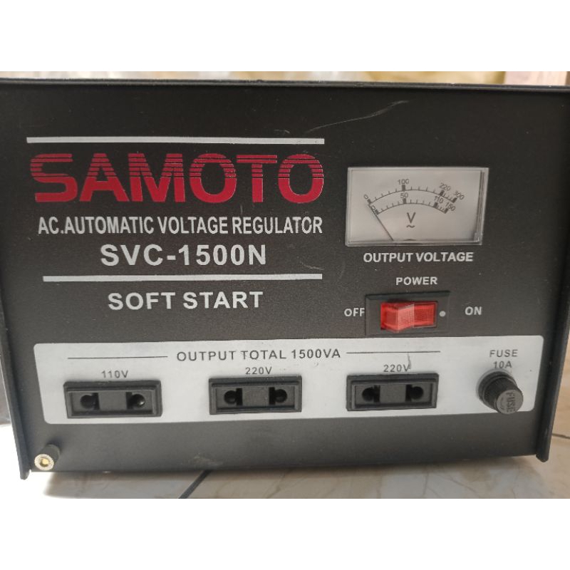 Jual stavol stabilizer samoto 1500watt | Shopee Indonesia