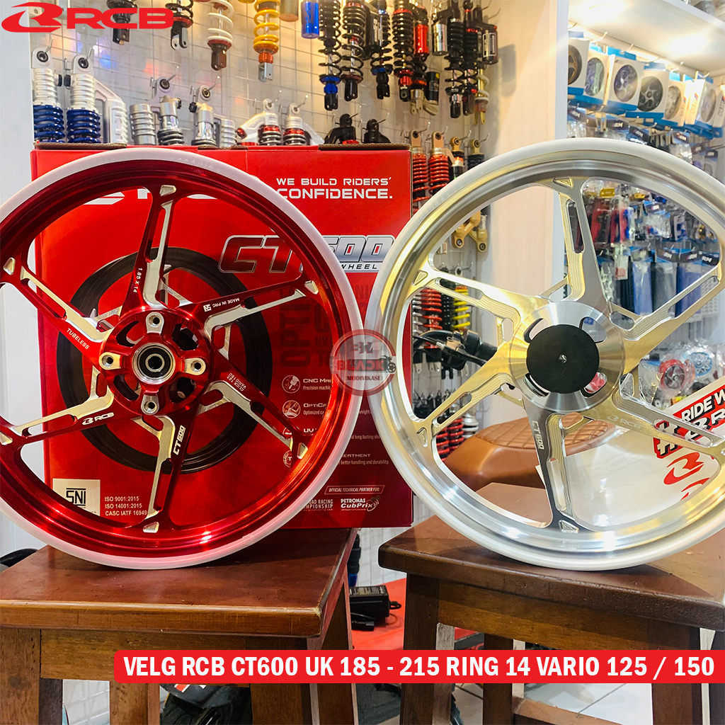 Jual Velg RCB CT600 Palang 6 Motor Matic Vario 125 / Vario 150 / Vario ...
