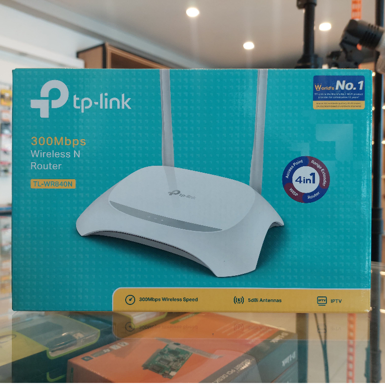 Jual TP-LINK TL-WR840N WIRELESS N ROUTER 300MBPS | Shopee Indonesia
