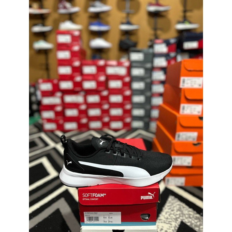 Jual PMA Flyer Runner Mesh Running Men Black Original BNIB Resmi ...