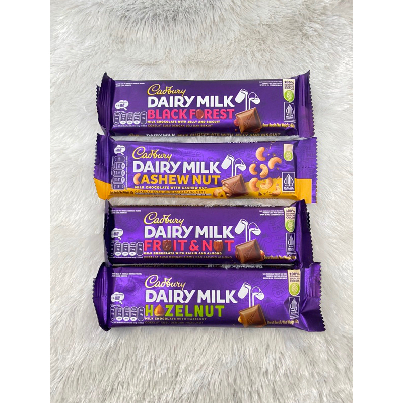 Jual [Termurah]Cadbury DAIRY MILK CHOCOLATE 62g | Shopee Indonesia