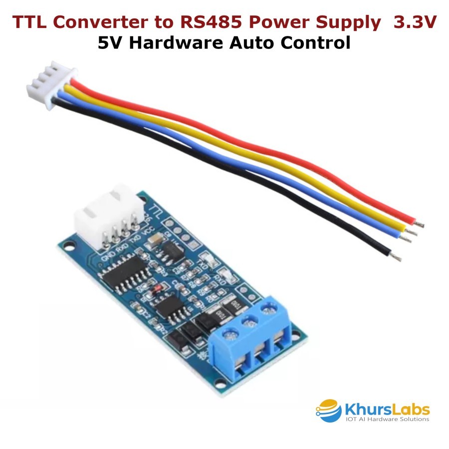 Jual TTL to RS485 Converter 3.3V 5.0V Hardware Automatic Control ...
