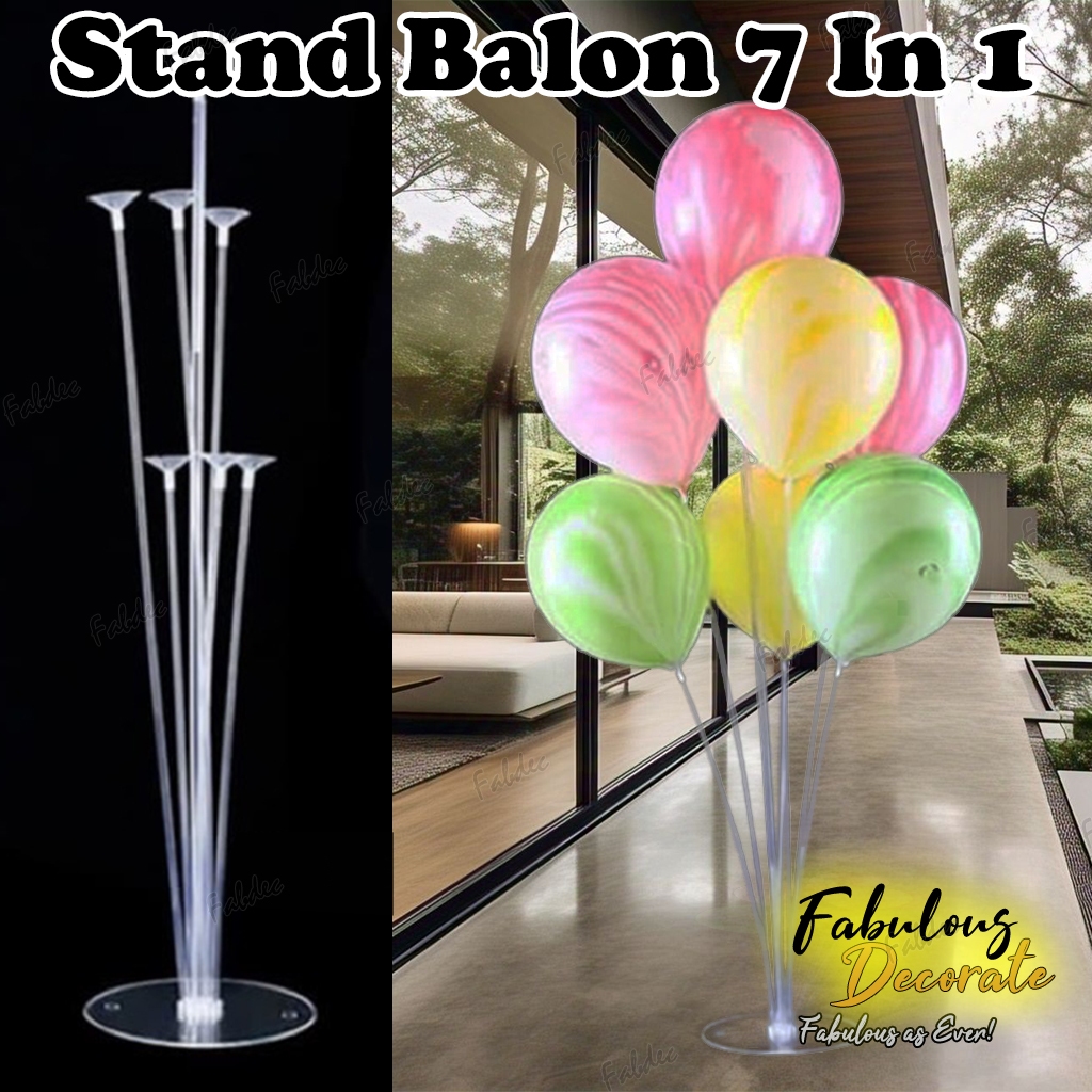 Jual Fabulous Decorate Stand Balon 7 in 1 / Tatakan Standing Balon ...