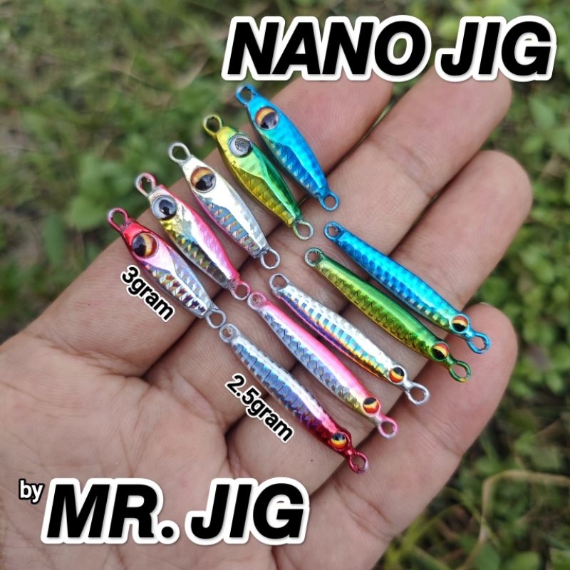 Jual NANO JIG 2.5gram 3gram product by MR JIG | Shopee Indonesia