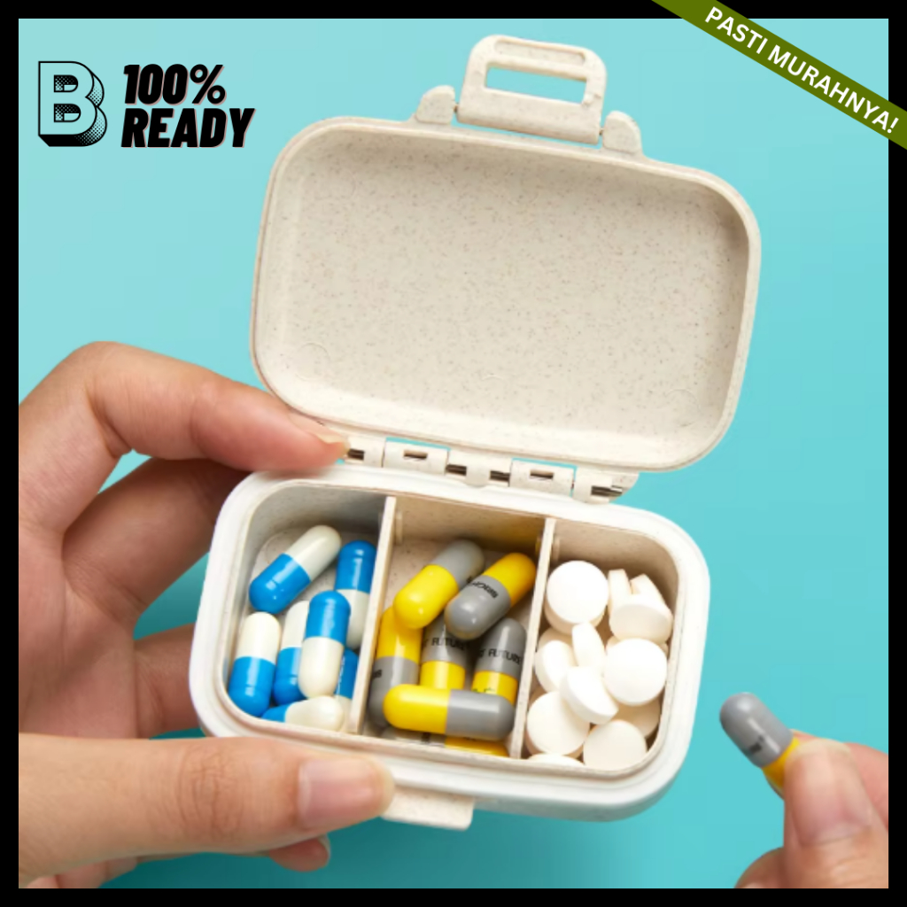 Jual Kotak Obat2an Mini / Daily Box Medicine / Kotak Obat Vitamin ...