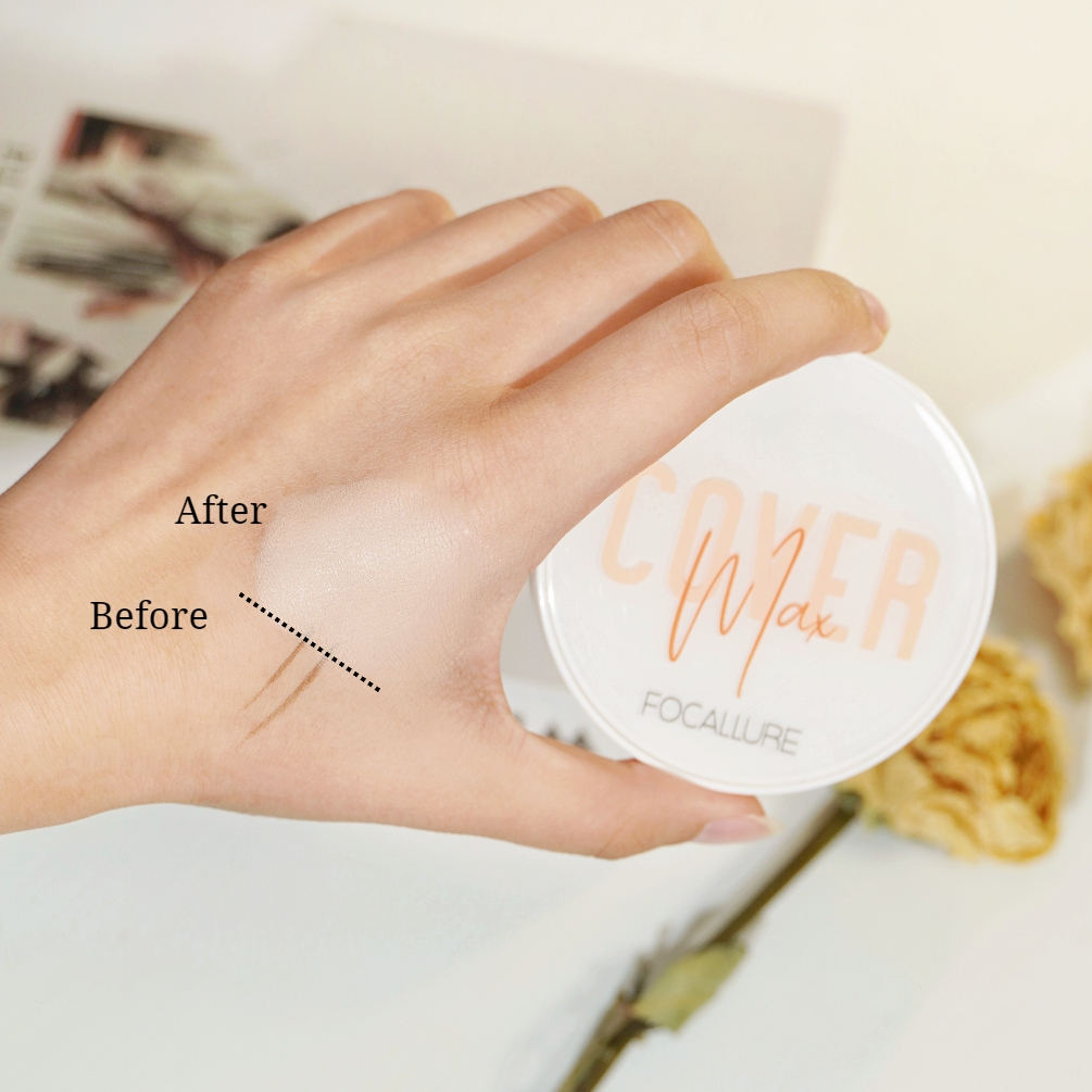 Jual (READY STOCK) Focallure Covermax Longlasting Cushion Foundation ...