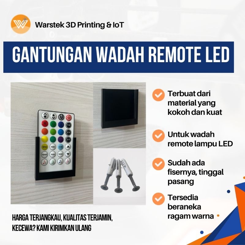 Jual Gantungan Wadah Remote LED – Remote Lebih Rapi dan Mudah Ditemukan ...