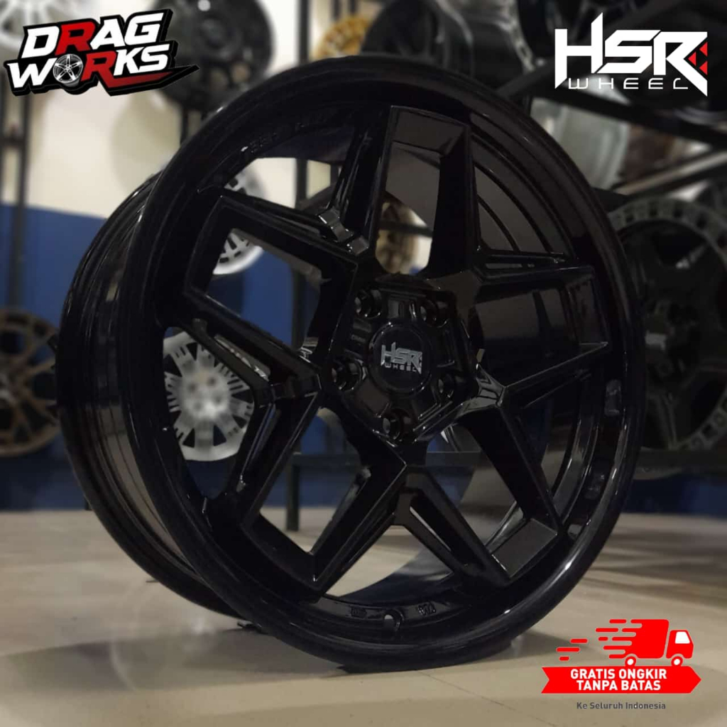 Jual VELG RACING HSR WASILE R18 BAUT5X114,3 UNTUK INOVA XPANDER RUSH ...