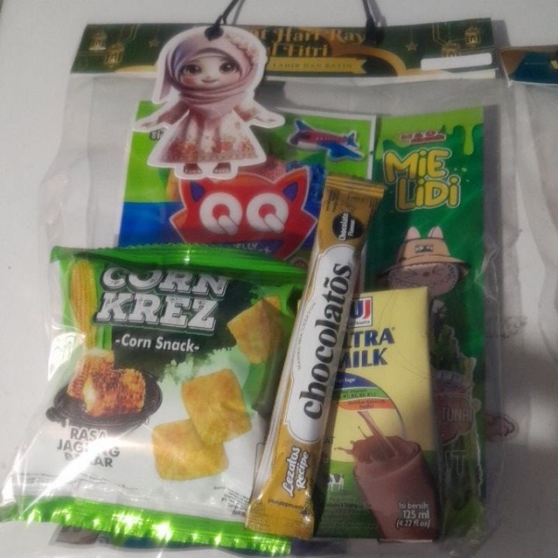 Jual parsel snack anak lebaran Amplop peluk PEREMPUAN | Shopee Indonesia