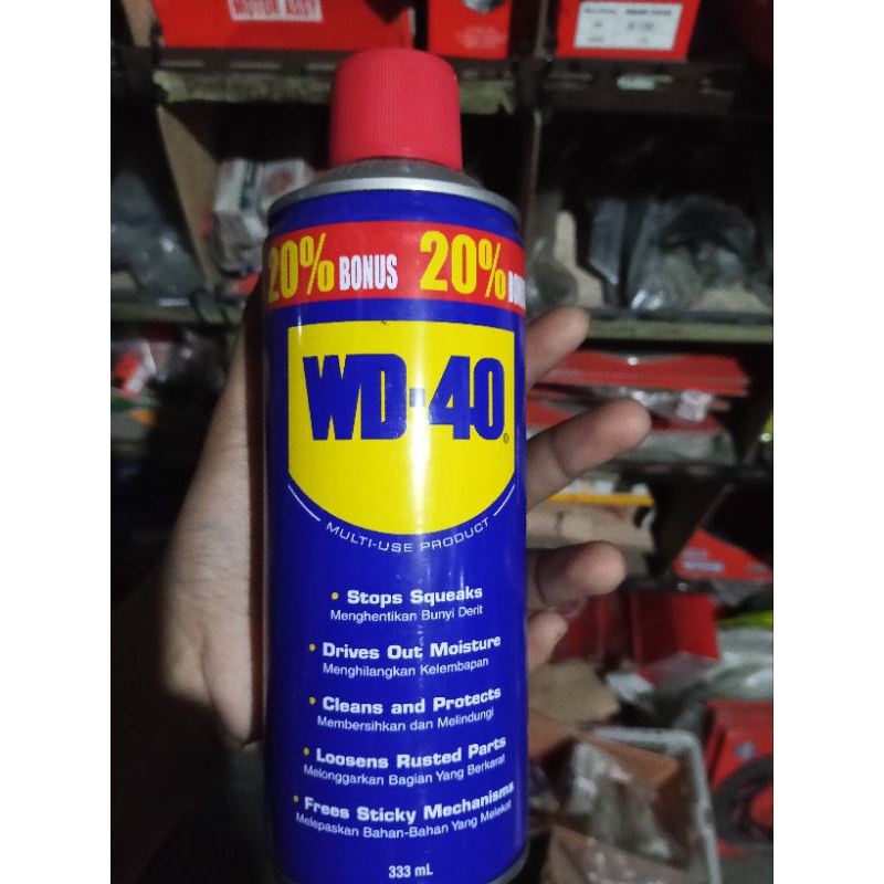 Jual WD-40 Penetrating Oil PELUMAS Anti Karat 333ml ASLI ORIGINAL | Shopee Indonesia