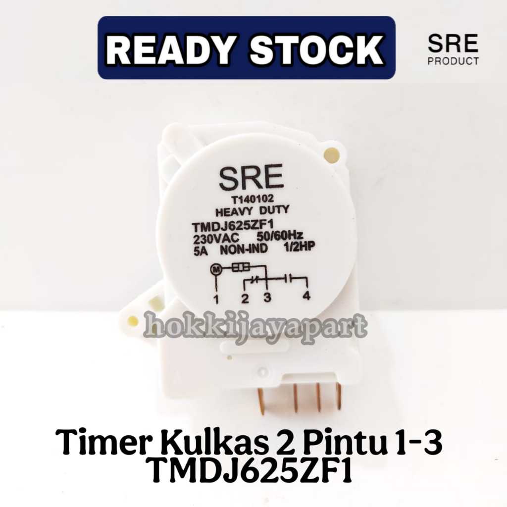 Jual Timer Kulkas / Defrost Kulkas 2 Pintu 1-3 TMDJ625ZF1 | Shopee ...