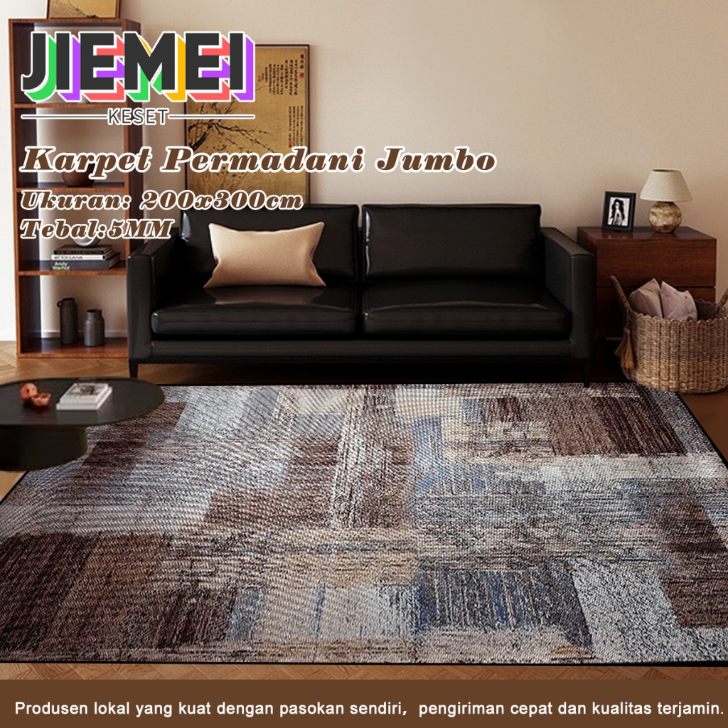 Jual JIEMEI Karpet Lantai Ruang Tamu Jumbo Uk 200X300cm/Karpet Lantai ...