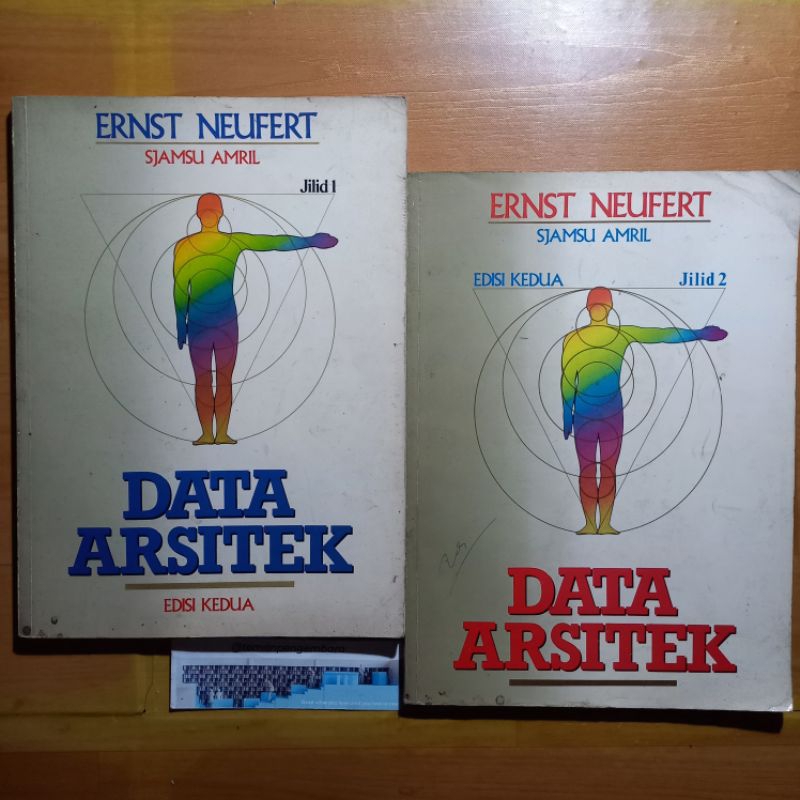 Jual Buku ORIGINAL Data Arsitek Ernst Neufert Jilid 1 dan 2 Edisi Kedua ...