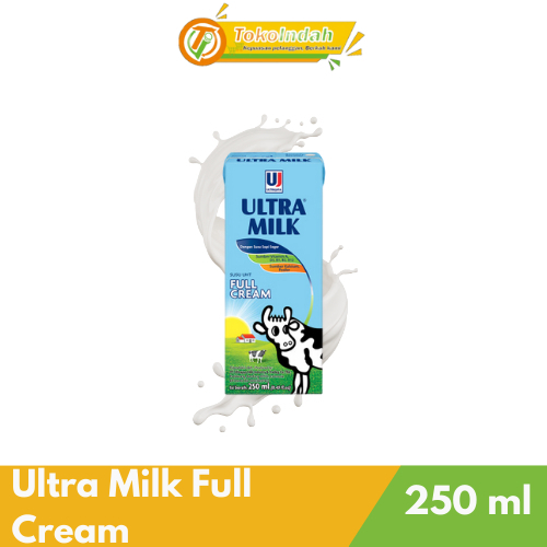 Jual Ultra Milk Full Cream 125ml 200 ml 250 ml 750 ml 1000 ml | Shopee ...