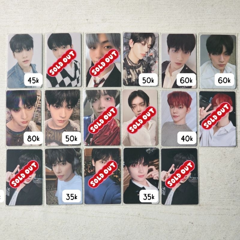Jual Tomorrow x together (TXT) aab soobin yeonjun taehyun hueningkai poca pc photocard official ...