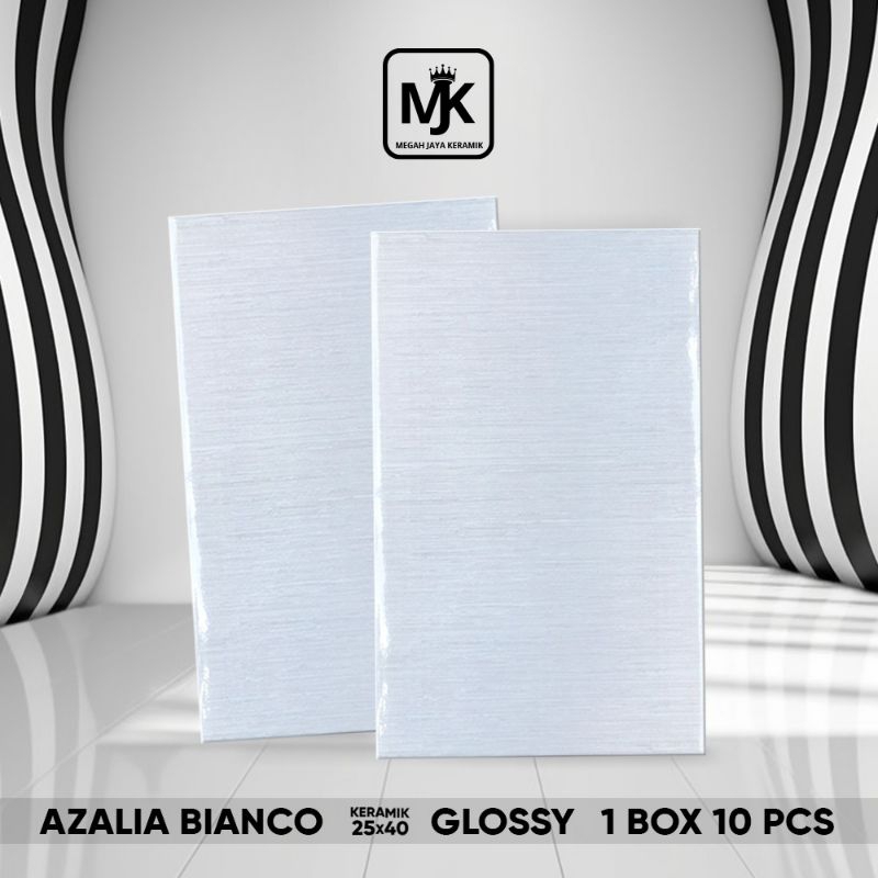 Jual Keramik Dinding Glossy Azalia Bianco 25 x 40 | Shopee Indonesia