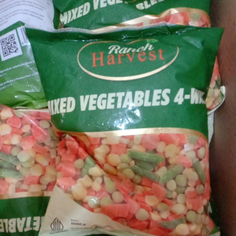 Jual Mix Vegetable 4 way 1kg | Shopee Indonesia