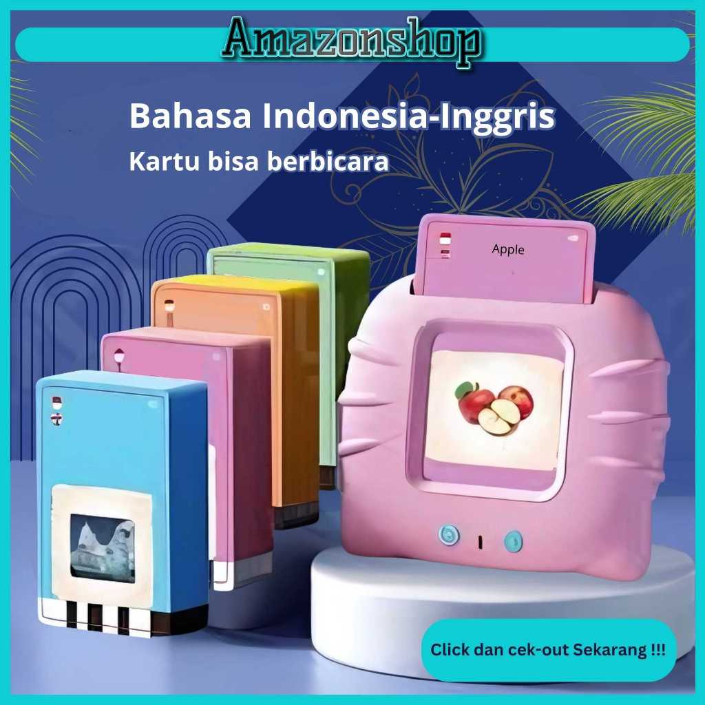 Jual Audio Flash Card Mainan Edukasi Anak / Card Early Education Device ...