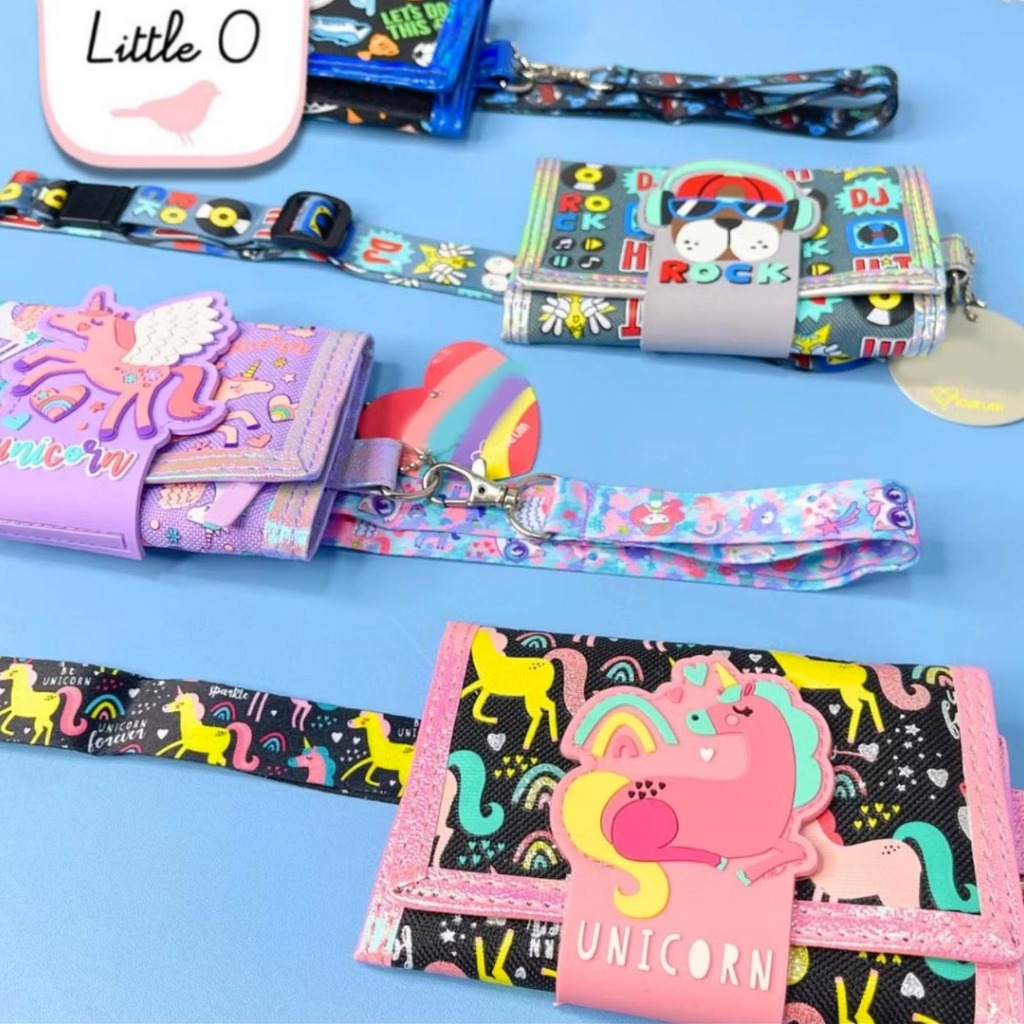 Jual PREMIUM !!! Dompet Lipat 3 DOMPET ANAK LANYARD DOMPET 3D LIPAT 3 ...