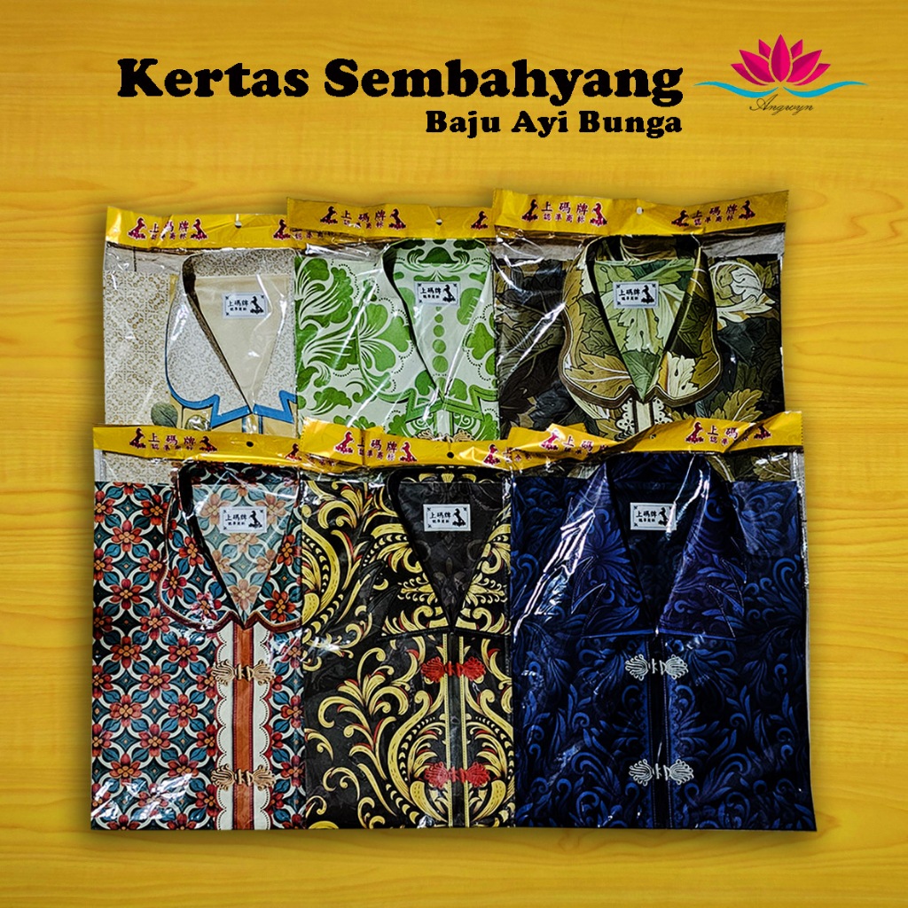 Jual Baju Wanita Ayi Bunga Kertas Sembahyang Leluhur Cheng Beng ...