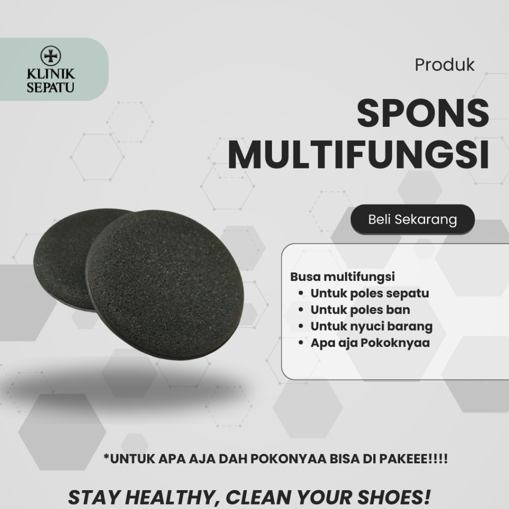 Jual Spons, Sponge, Busa Multifungsi by Klinik Sepatu - busa poles ...