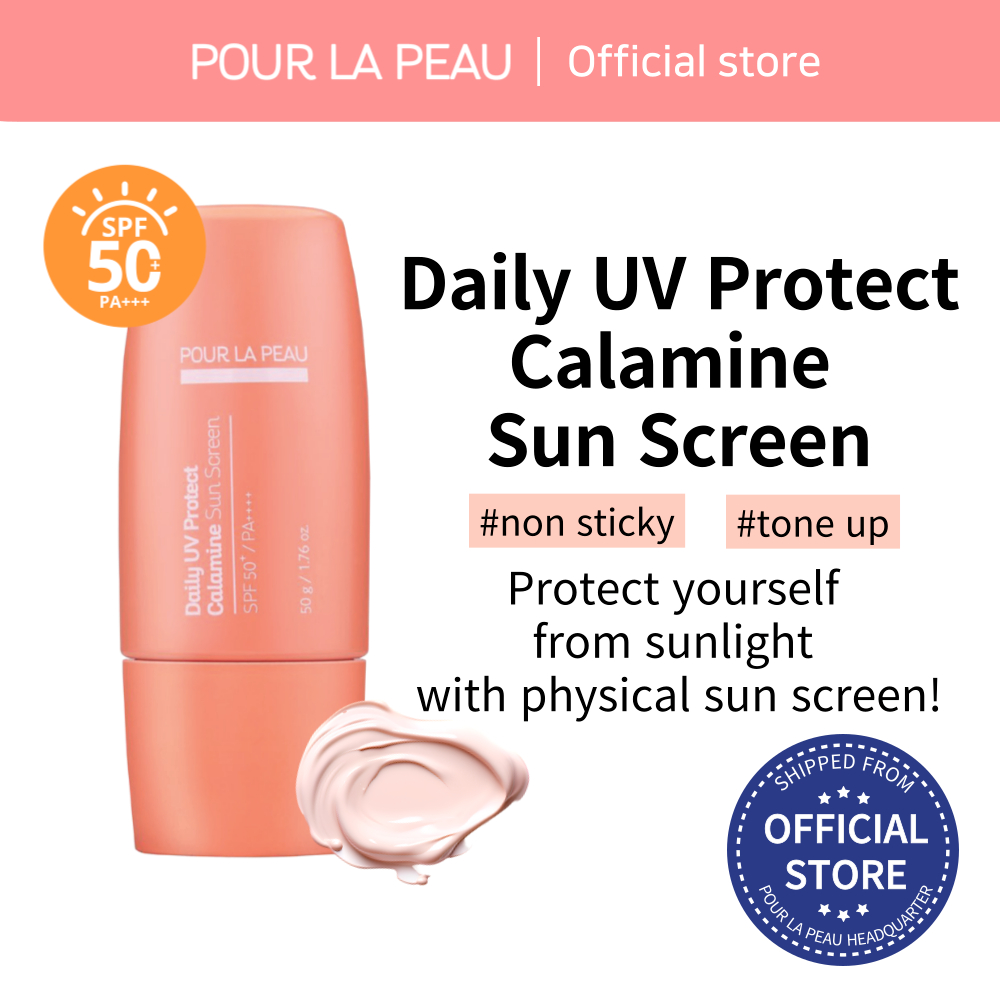 Jual Pour La Peau Daily UV Protect Calamine Mineral Sunscreen 50g ...