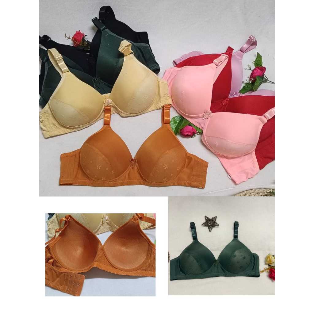 Jual Bra/ bh wanita kode K263 Tidak ada kawat busa tipis ready size 34-42 cup B | Shopee Indonesia