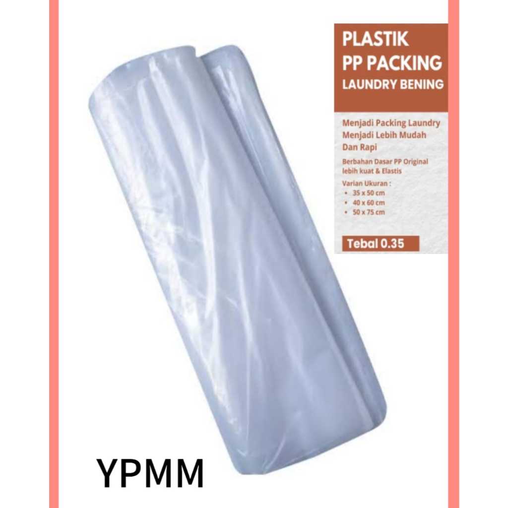 Jual Yuplasmajumakmur [ PER PACK ] Plastik PP Laundry / Plastik Laundry Kiloan / kantong Plastik ...