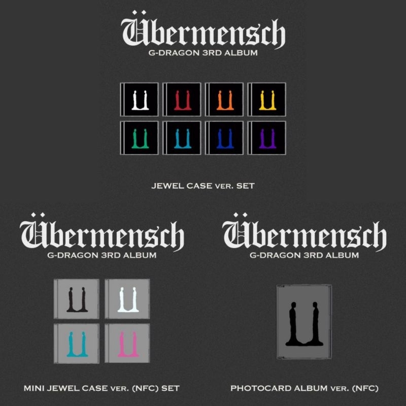 Jual [PRE-ORDER] 3rd Album G-DRAGON Bigbang - Ubermensch Jewel Mini ...