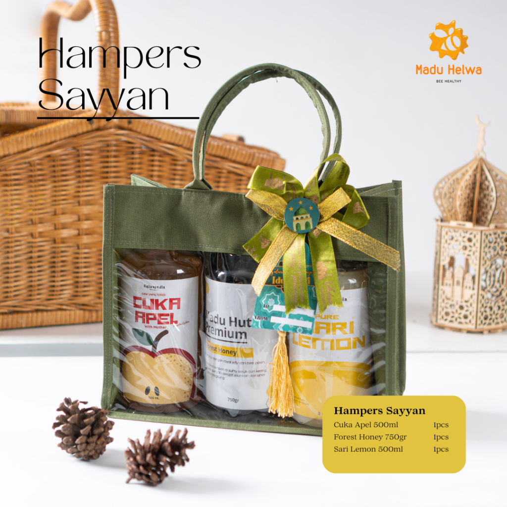 Jual Paket Premium Hampers Lebaran Idul fitri Sayyan by madu helwa ...