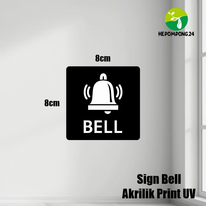 Jual SIGN BELL AKRILIK PRINT UV | Shopee Indonesia