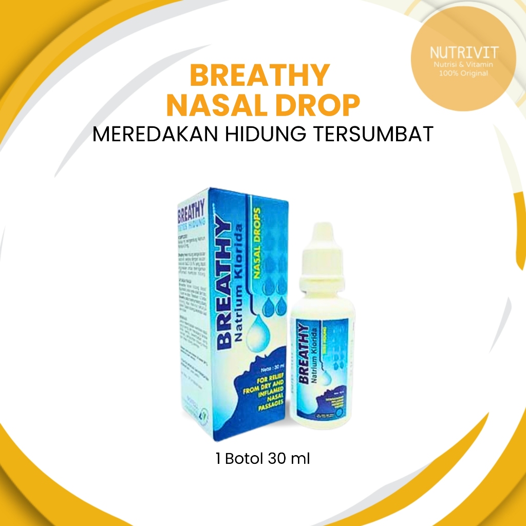 Jual BREATHY NASAL DROP BOTOL 30 ML | Shopee Indonesia