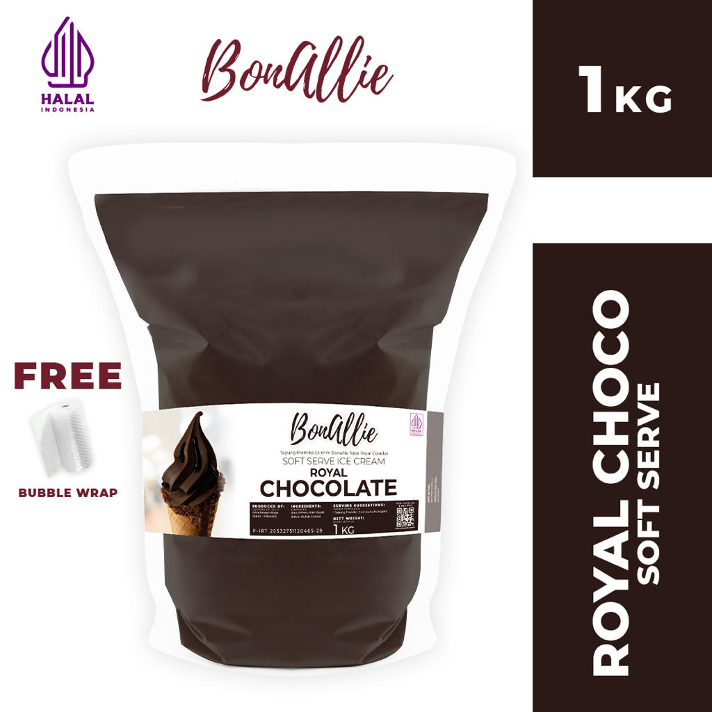 Jual Bonallie Premium Soft Serve Royal Choco | Shopee Indonesia