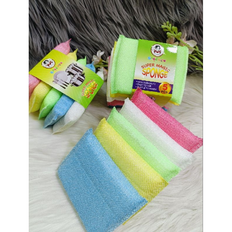 Jual SPON CUCI PIRING ISI 5 PCS | Shopee Indonesia