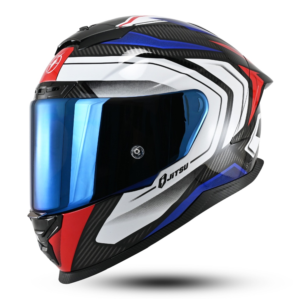 Jual Helm Jitsu Air 1 Full Face Terbaru Motif Carbon Tech Kaca Visor ...