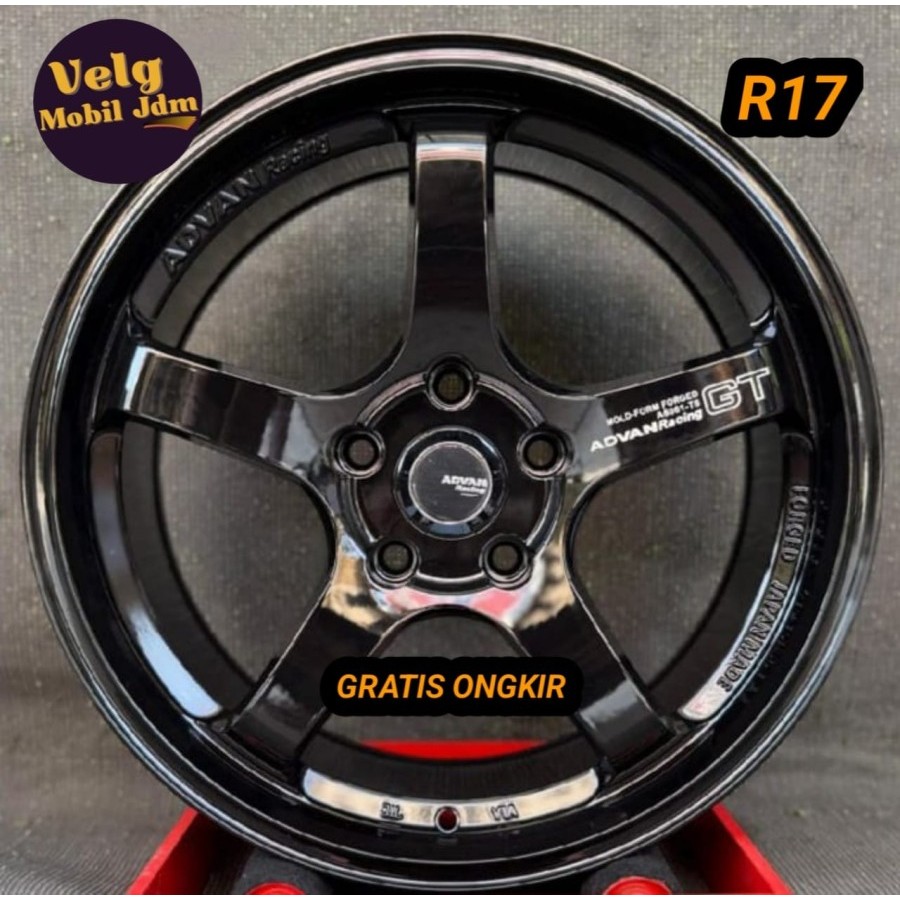 Jual velg mobil r17 lebar 7,5 offset 38 ADVAN GT FLOW FORMING velg ring 17 hrv xpander crv ...